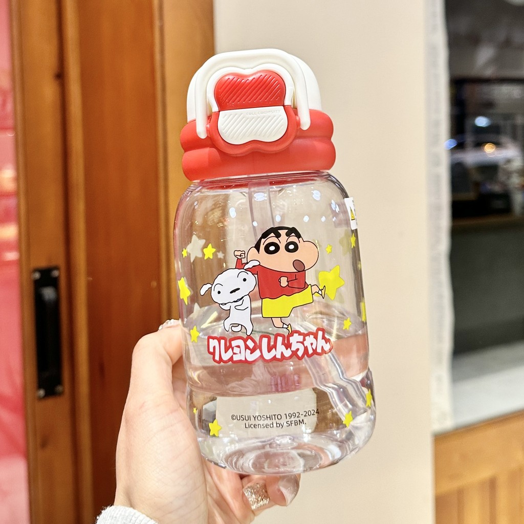 Botol Air Kanak-kanak Baharu Botol Air Krayon Shin-chan Kapasiti Besar ...