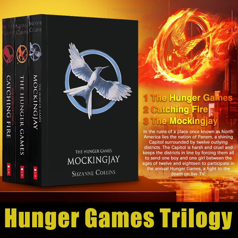 Hunger Games English version 1-3 set 3 The Hunger Games Trilogy ...