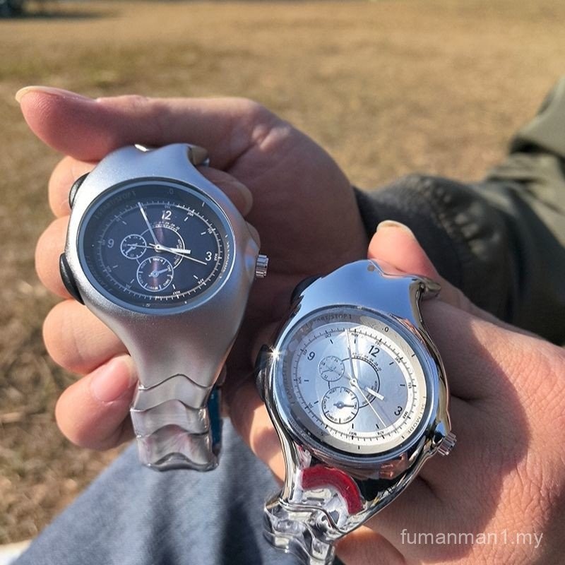 Y2k Millennium Medieval Watch NK Trendy Alien Watch Waterproof Steel ...