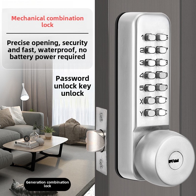 Mechanical Code Door Lock Office Room Door Lock Anti-theft Door ...