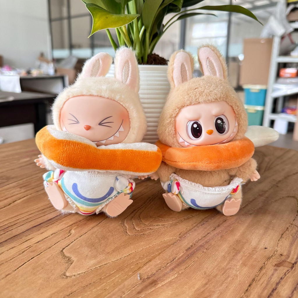 Labubu Doll Clothes ,V2 Adorable Labubu Clothes, chicken legs, toast ...