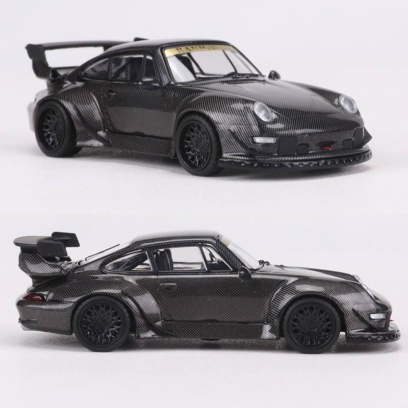 Oem 1/64 Porsche RWB 993 Full Carbon Wide Body Modified Version Alloy ...