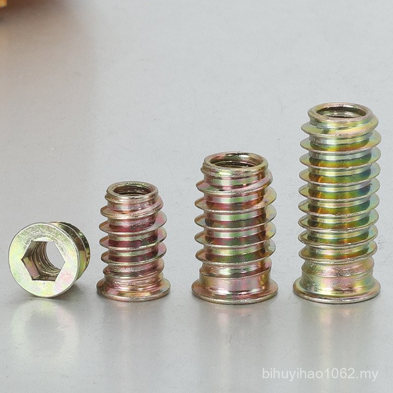 [2397 People Collection] Iron Inner Outer Thread Nut Woodworking ...