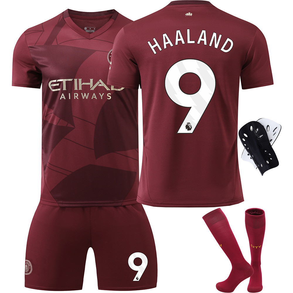 2425 Manchester City jersey number 9 Haaland 17 De Bruyne 10 Grealish ...