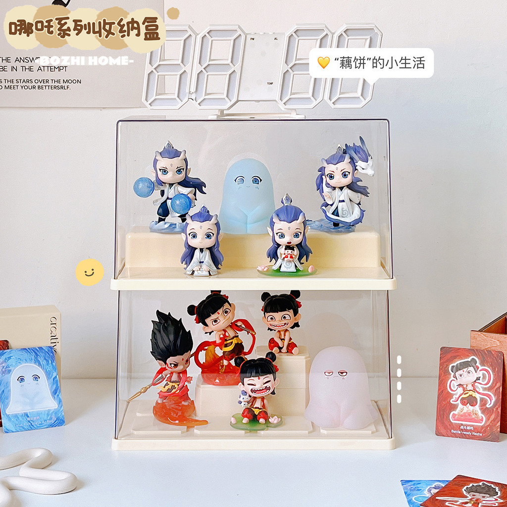 Nezha Display Box Pop Mart Display Box Transparent Dust-proof Blind Box ...