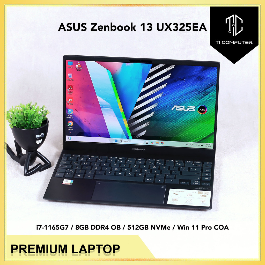 ASUS Zenbook 13 OLED UX325EA Intel Core i7-1165G7 8GB DDR4 OB RAM 512GB ...