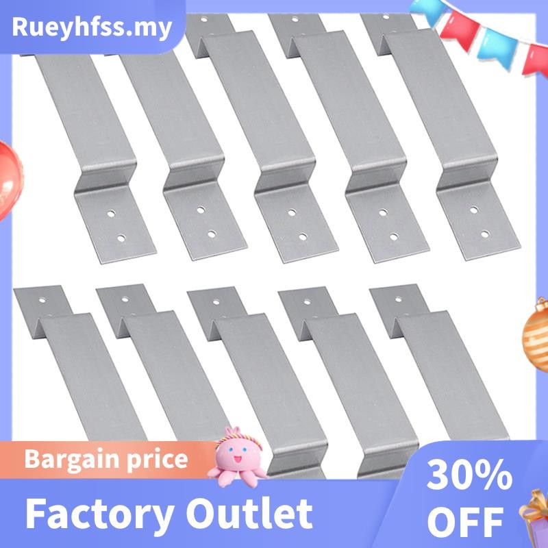 Excellent 10 Piece Fence Panel Clips Fence Post Safety Bracket ...