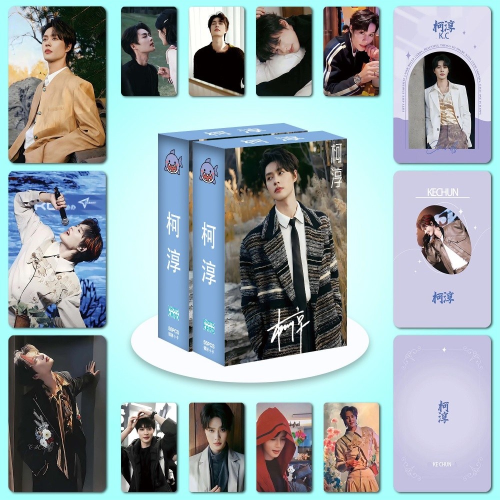 50-55pcs Chinese Drama Actor Zhao Kechun Wu Yaotao Hologram Lomo cards ...