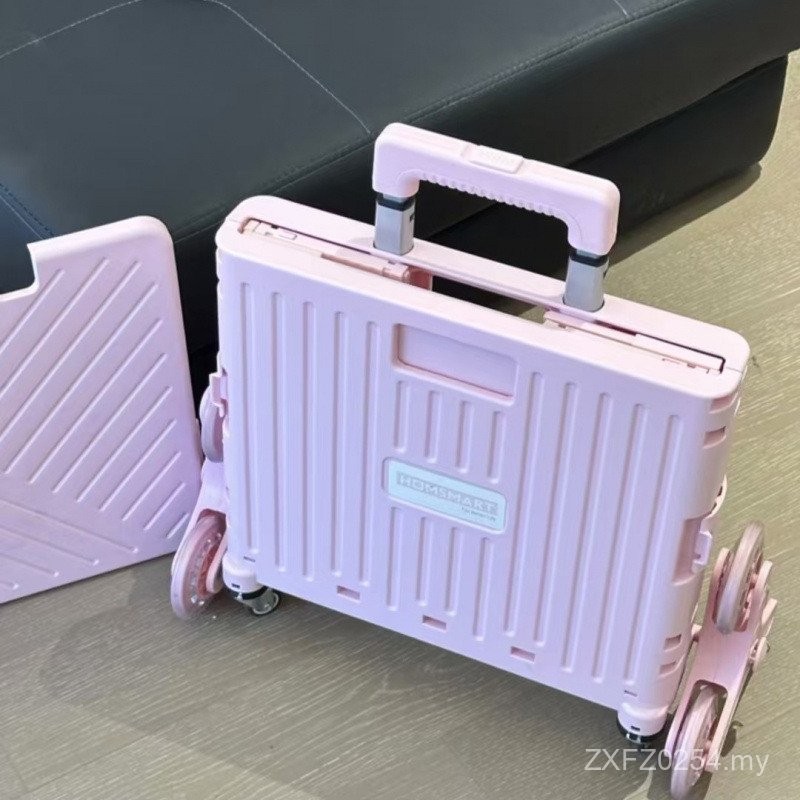 Pull Out Grocery Shopping Take Express Delivery Climbing Stairs Trolley ...