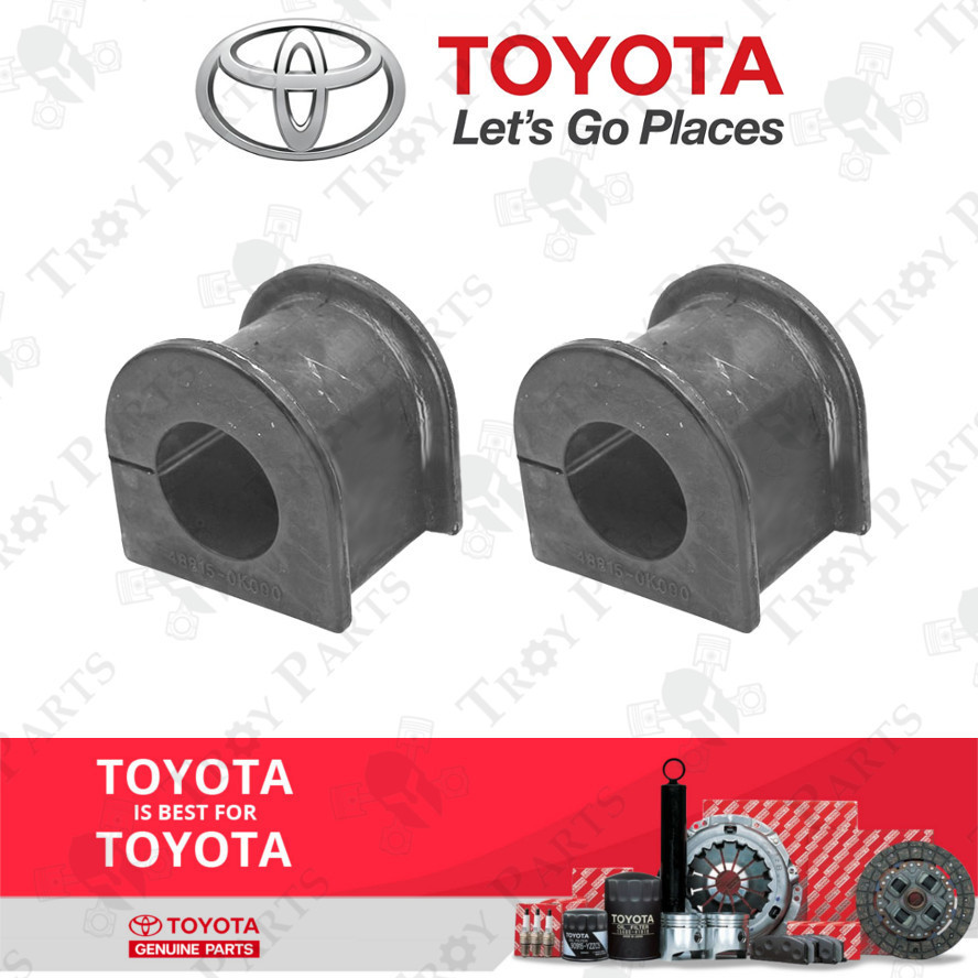 (2pc) Original Toyota Stabilizer Sway Bar Bush Front 48815-0K090 for ...