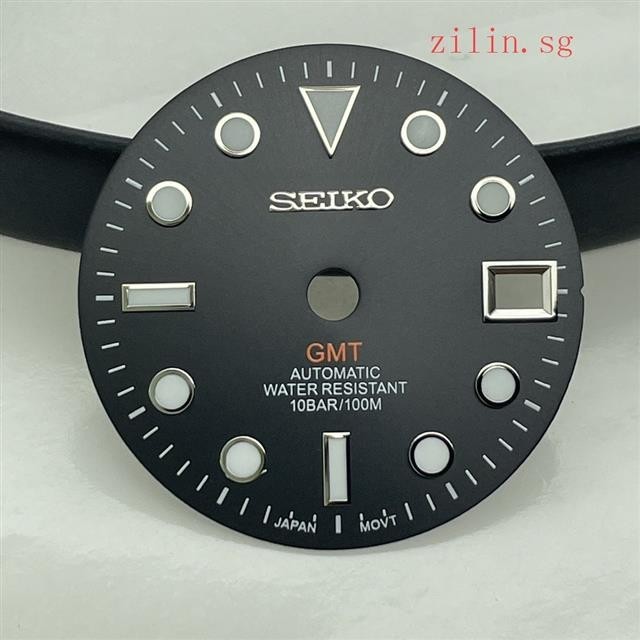 New Year NH34 Dial Modified Greennich GMT Mechanical Surface Ice Blue ...