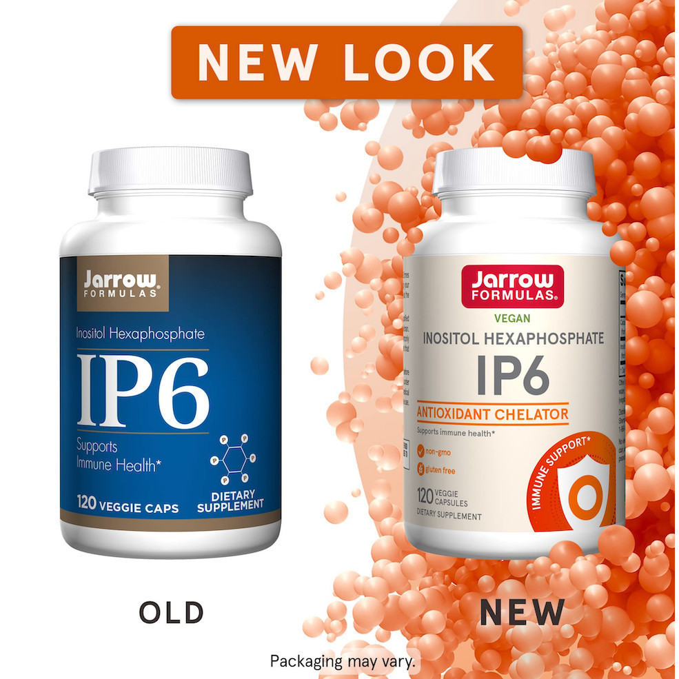 IP6, Inositol Hexaphosphate, 500mg, 120 VCaps, IP 6, 100% Vegetarian ...