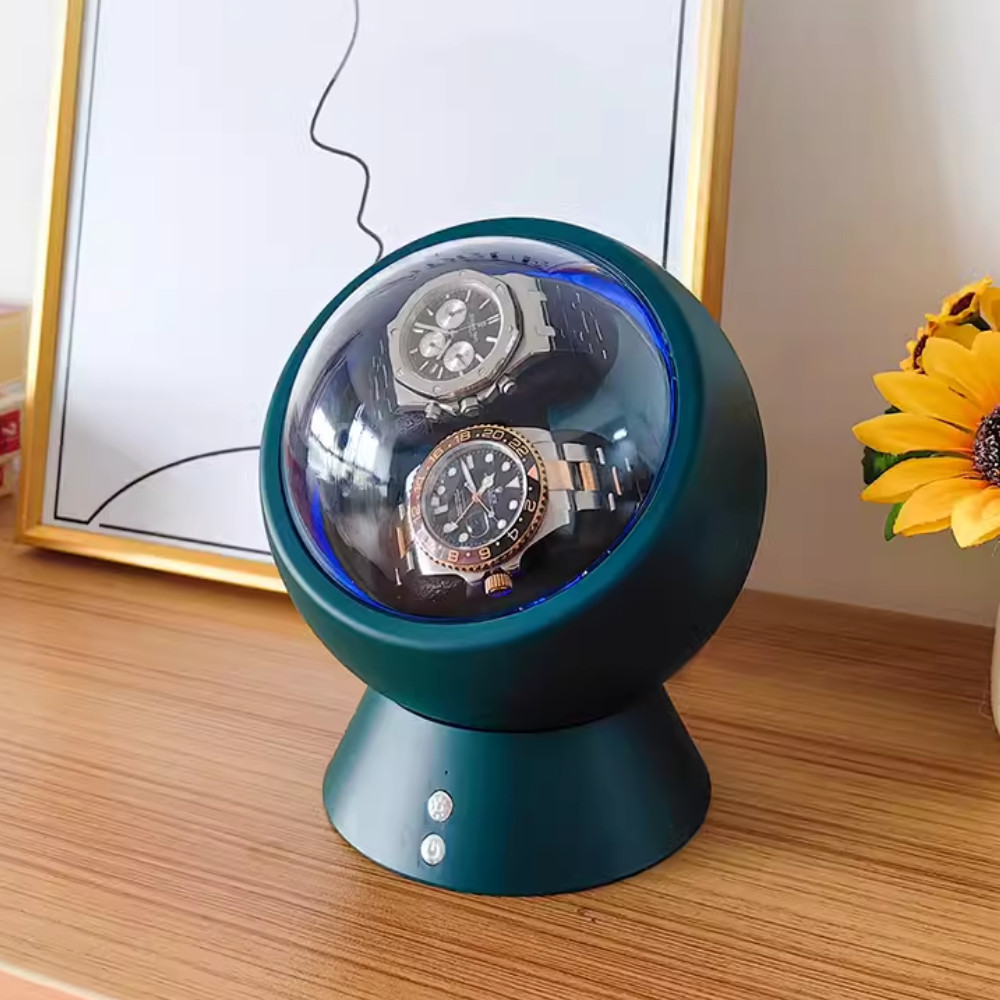 Watch Winder Automatic Rotating Watch Shaker 2 Way Power (USB/Battery ...