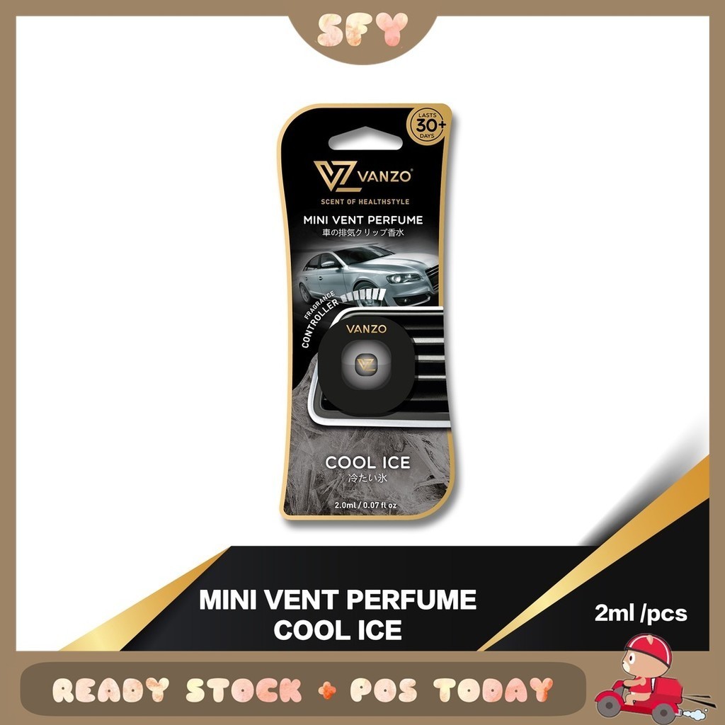 Car Mini Vent Perfume - Cool Ice 2ml | Shopee Malaysia
