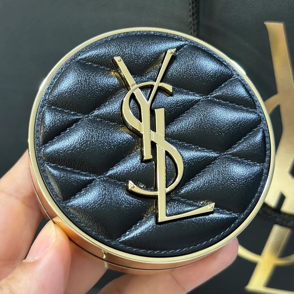 YSL Limited Black Grid Air Cushion 14g | Shopee Malaysia