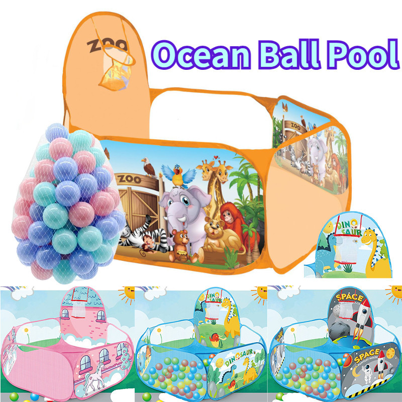 Kid Ocean Ball Pool Foldable Ball Pit Pool Baby Safety Fence Play Tents ...