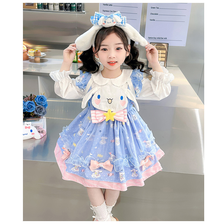 Children 2024 New Style Summer Cinnamoroll cos Clothes Cinnamoroll Girl ...