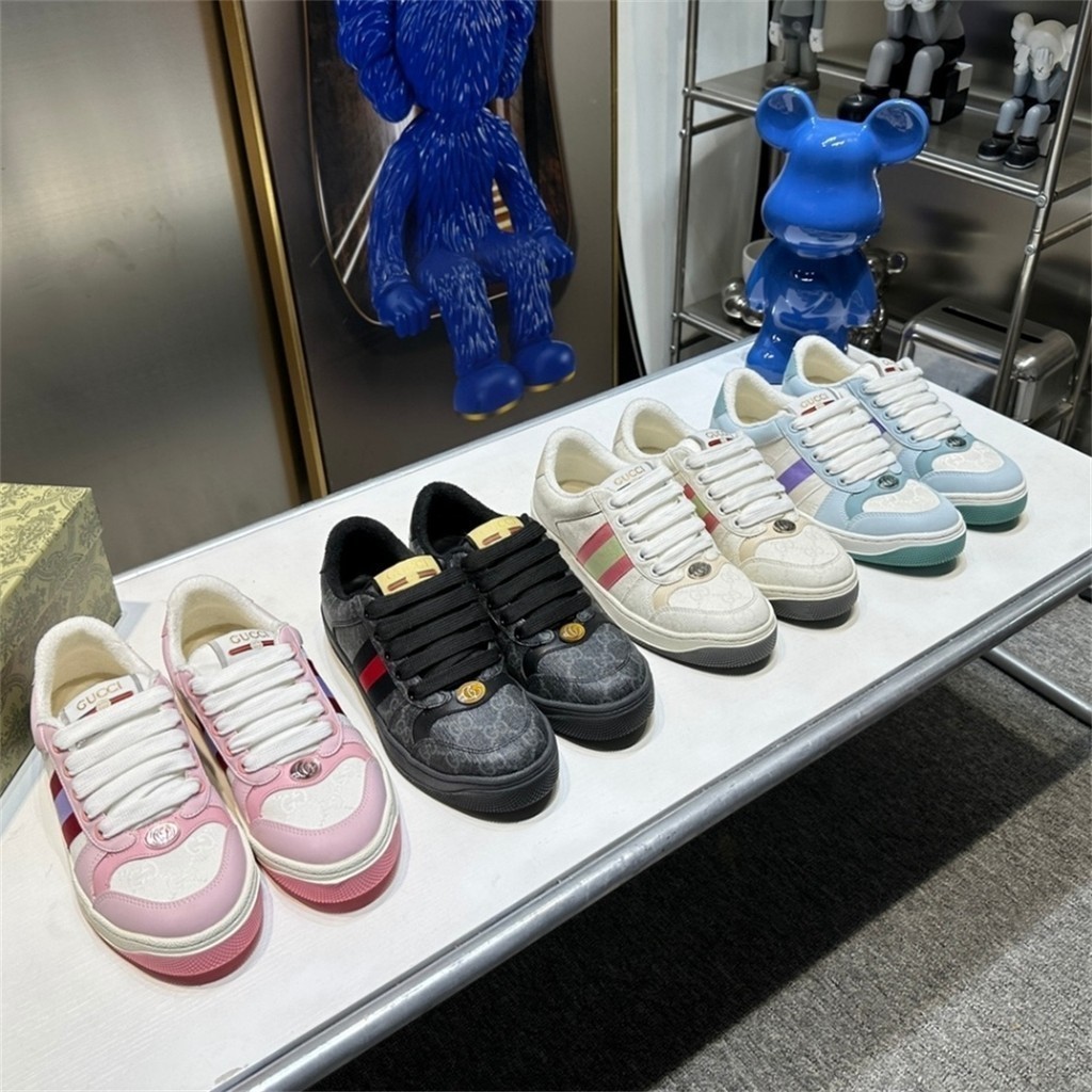 Original Quality [With Box+] 100% Genuine GUCCI Couple Style Fashion ...