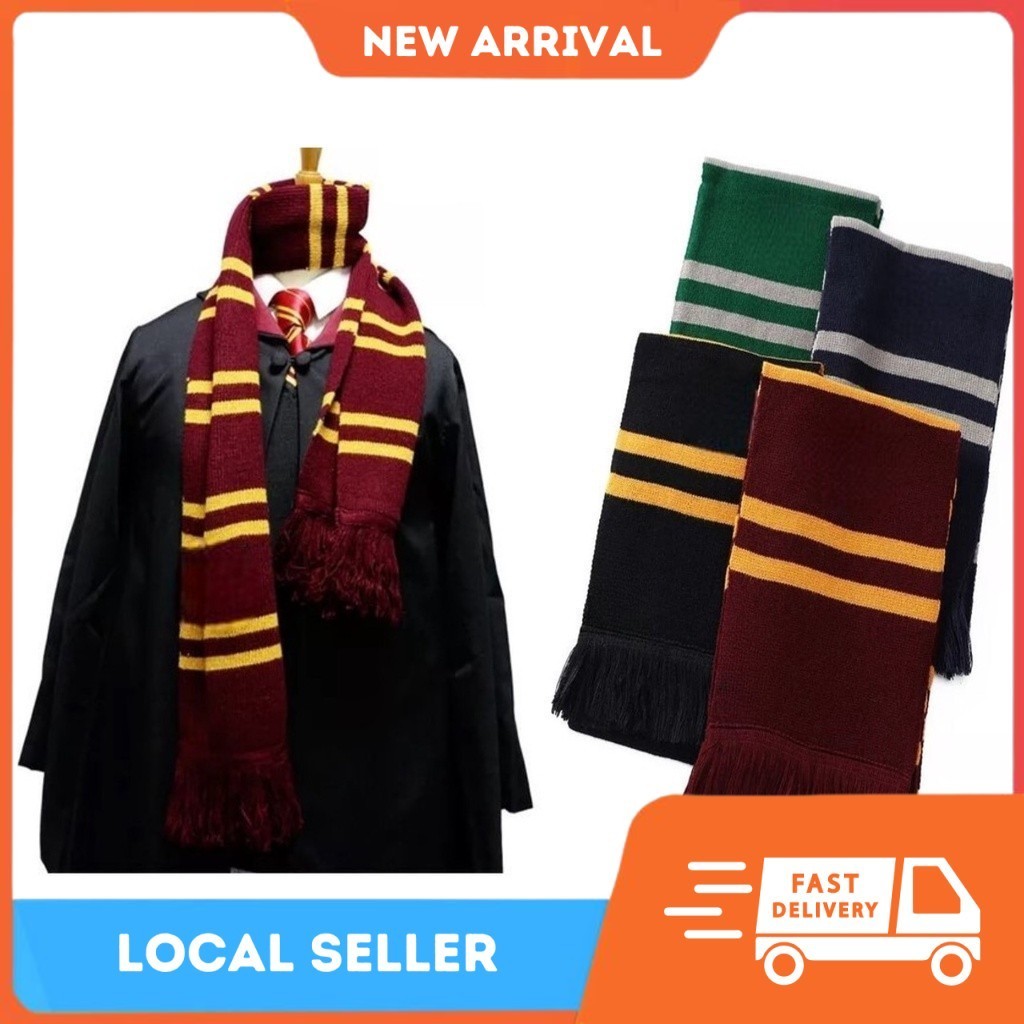 Potter Costume Set Adult Potter Scarf Costume Baju Harry Men Scarf ...