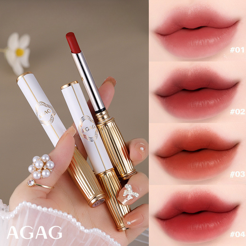 AGAG Non-stick Cup Brand Lipstick Matte Velvet Lip Gloss Makeup for ...