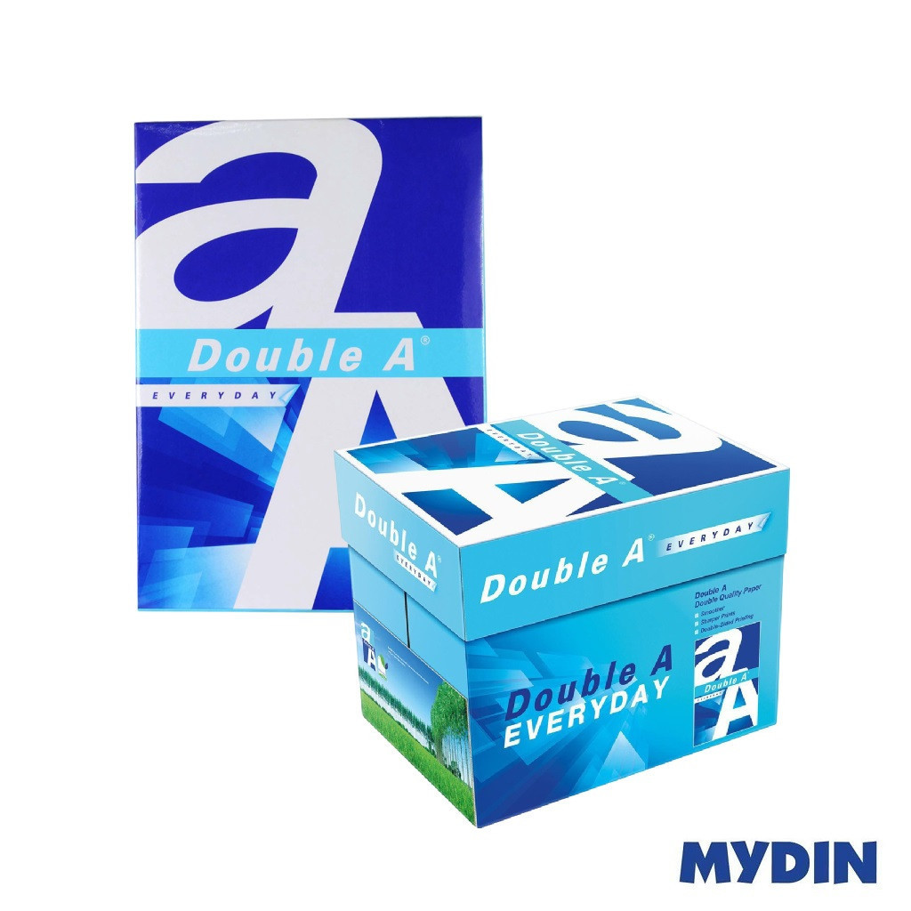 Double A Everyday A4 Paper (5 x 70gsm x 500's) | Shopee Malaysia