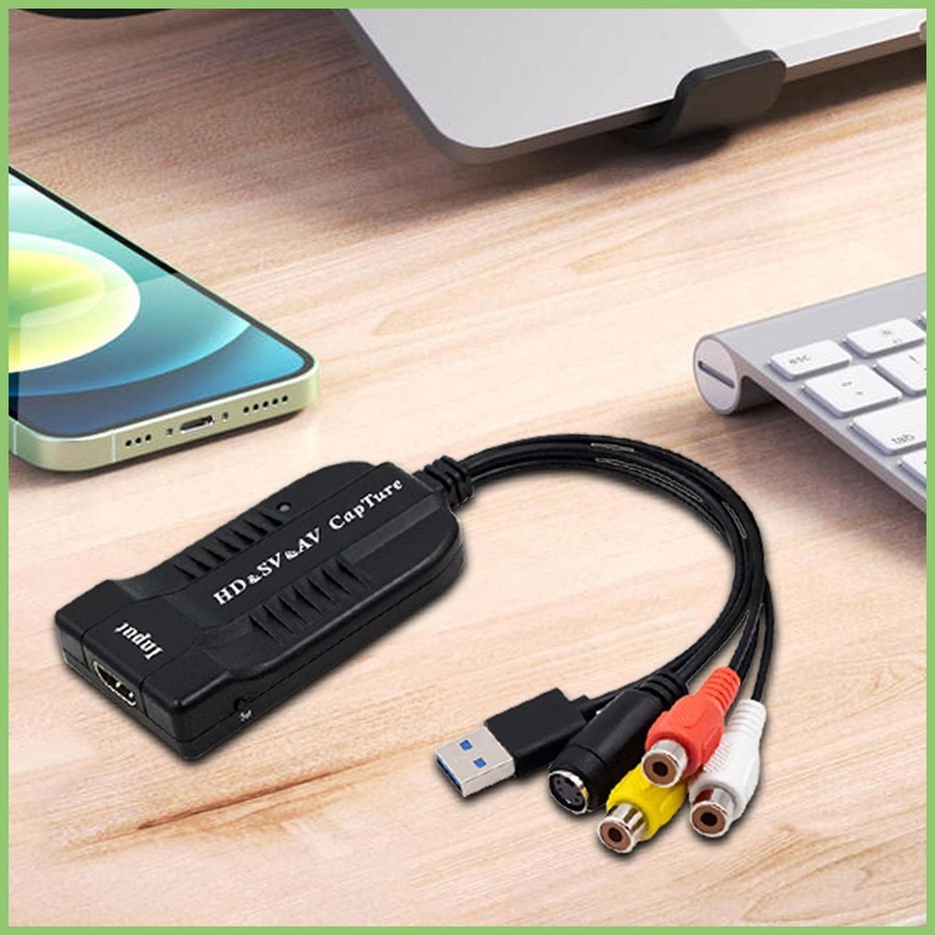 Game Capture Card Adapter Video Capture Adapter for Live Streaming USB ...