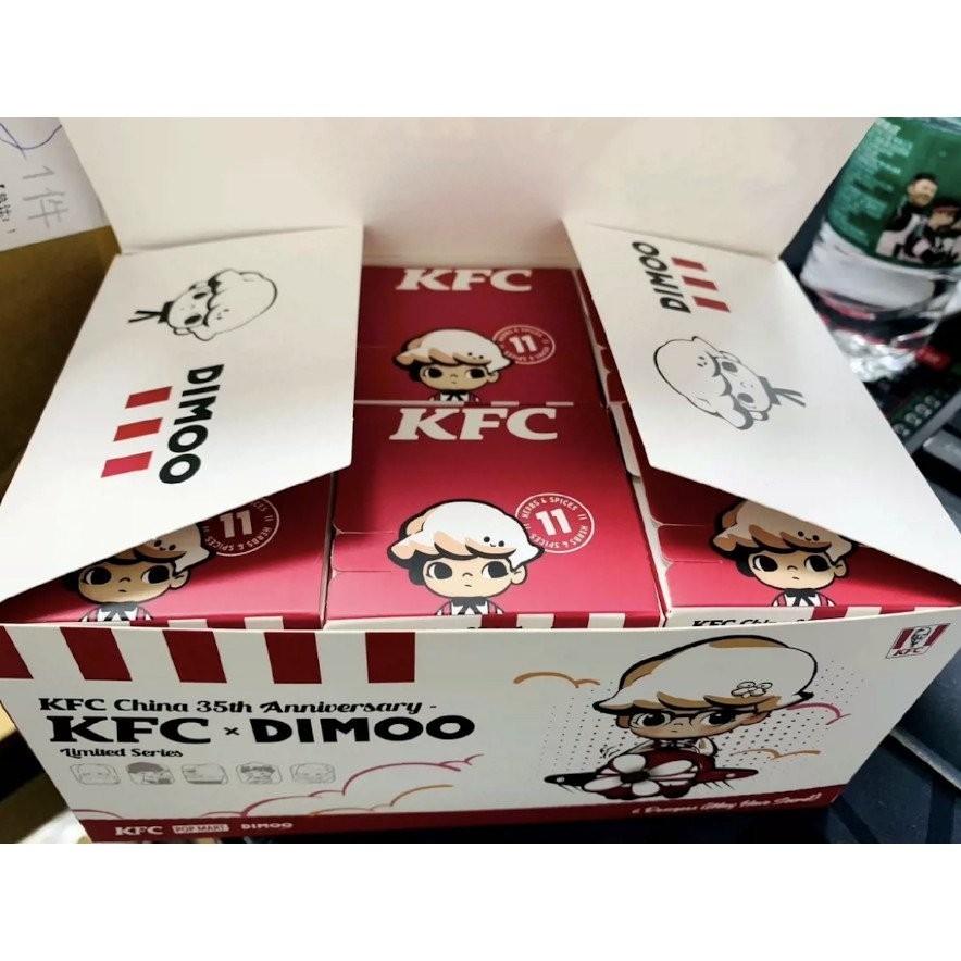 Dimoo KFC KFC Joint Visit Delicious Wonderland Trendy Toy Mystery Box ...