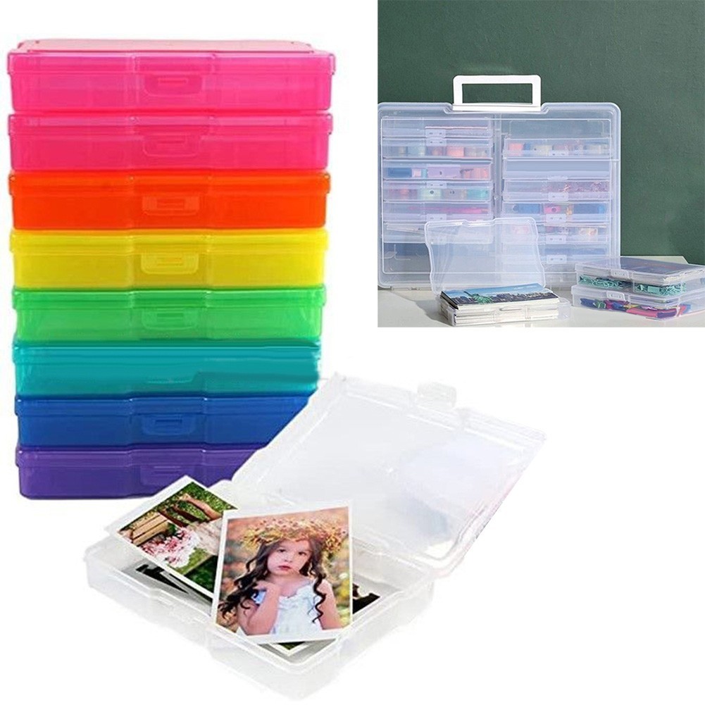 [𝗡𝗘𝗪 𝗶𝗻 𝗠𝗮𝘆] Photo Storage Boxes 4x6 Photograph Picture Album Organiser ...