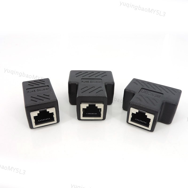 RJ45 to 2 way RJ45 Splitter connector Network extender Ethernet Kabel ...
