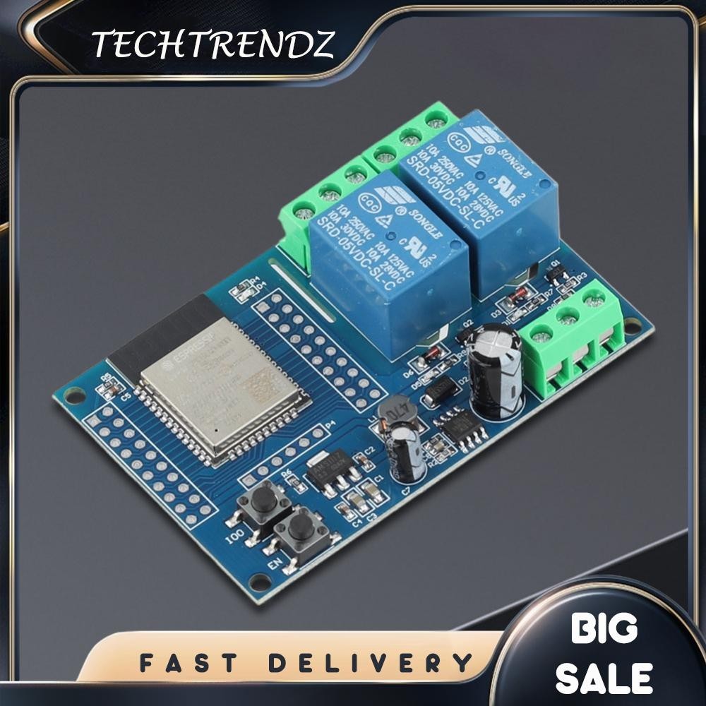 [techtrendz.my] ESP32 ESP32-WROOM Development Board 1/2/8 Channel ESP32 ...