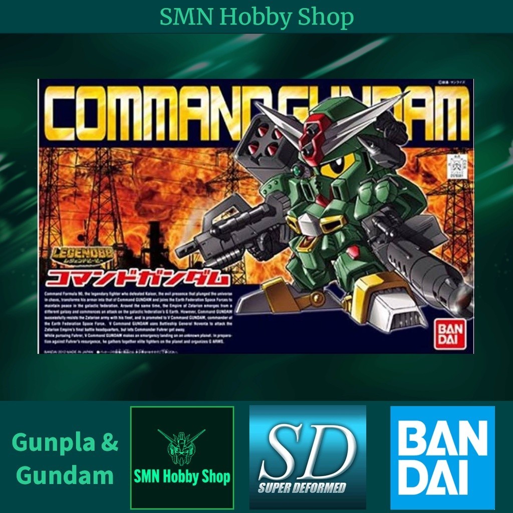 SD - Super Deformed BB Command Gundam 375 Gunpla - Gundam [Legend BB ...