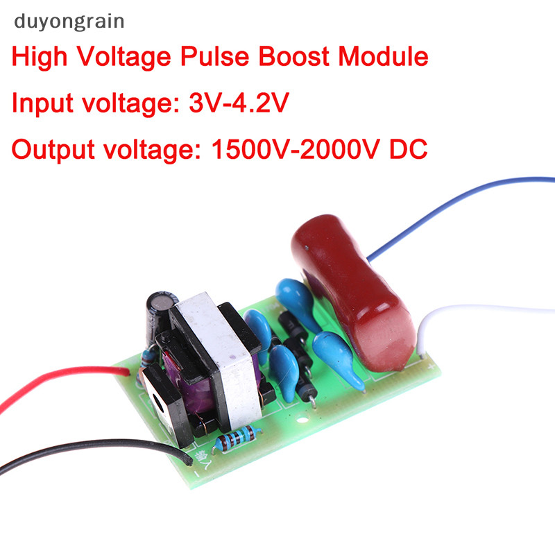 (duyongrain) DC-DC 3V-4.2V 3.7V step-up to 1500V-2000V 1800V high ...