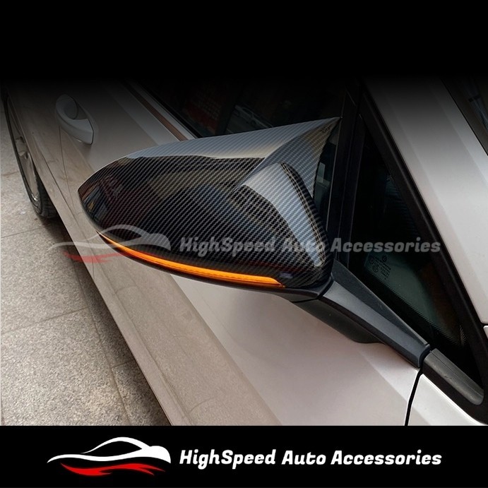 Volkswagen Golf MK6 / MK7 / MK8 Carbon Fiber M4 Style Side Mirror Cover ...
