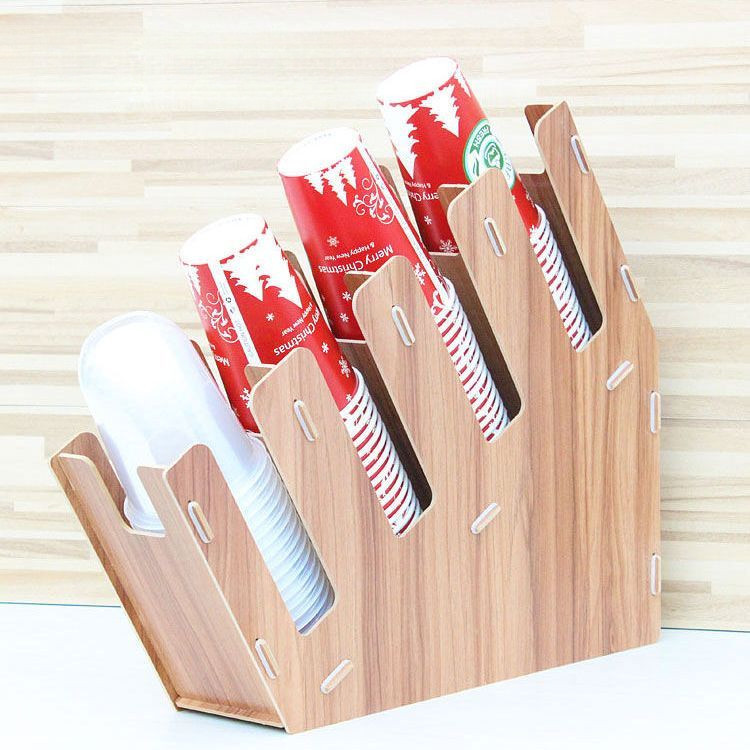 Milk Tea Shop Dedicated Creative Milk Tea Cup Placement Rack Commercial ...