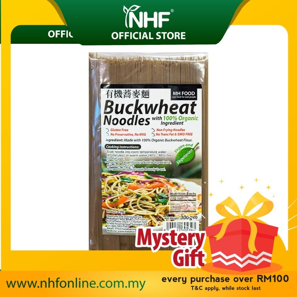 MH FOOD 100% Organic Buckwheat Noodles (300g) | Shopee Malaysia