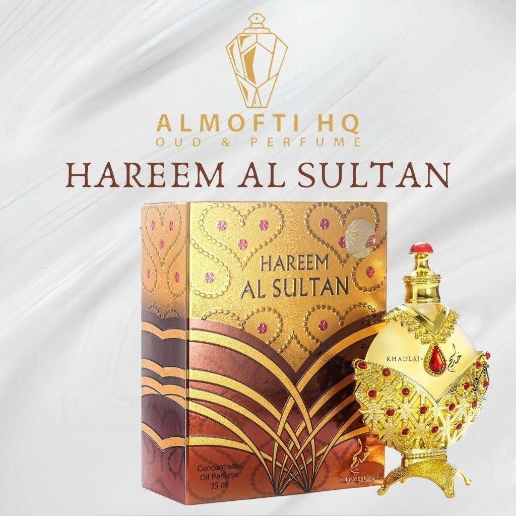 Hareem Al Sultan Gold Premium Perfume Oil 35ml | Shopee Malaysia