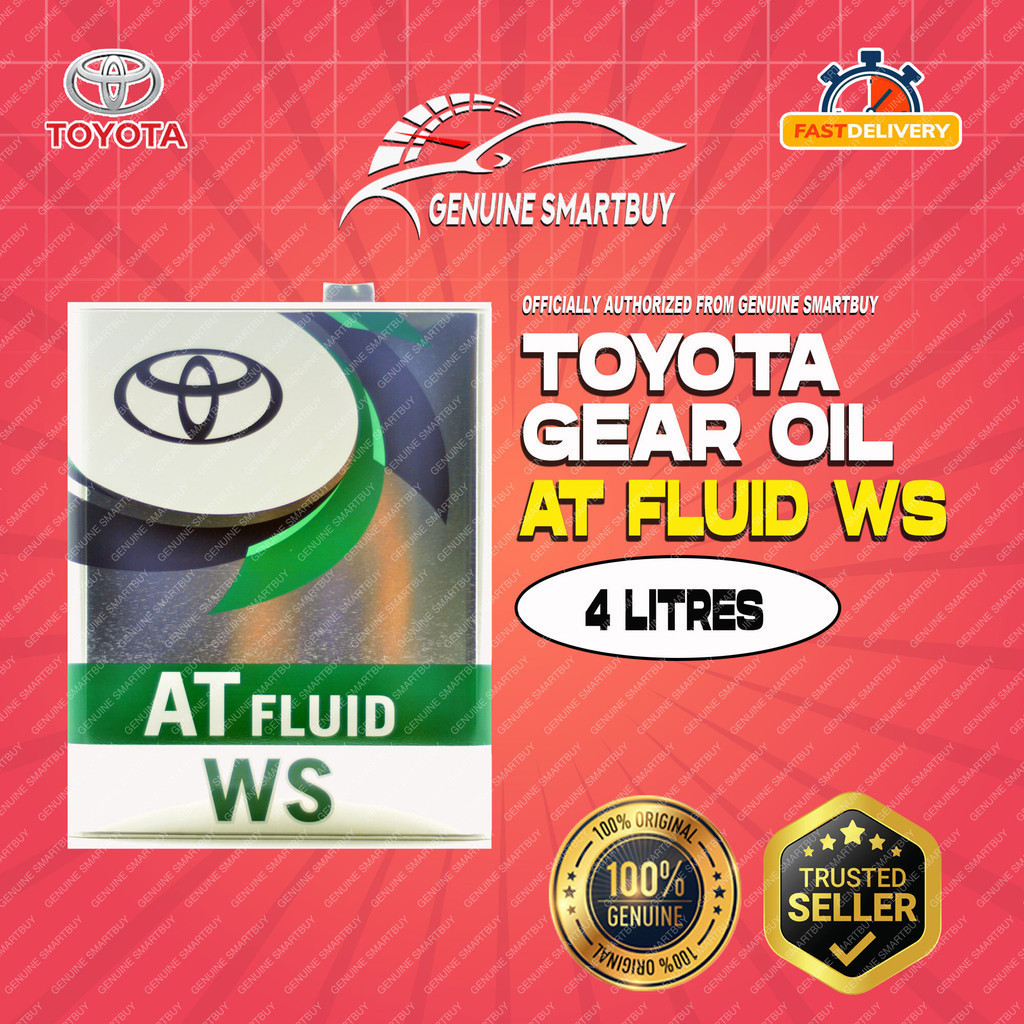 Toyota Gear Oil ATF WS Minyak Gearbox Auto Vios Alphard Hilux Avanza ...