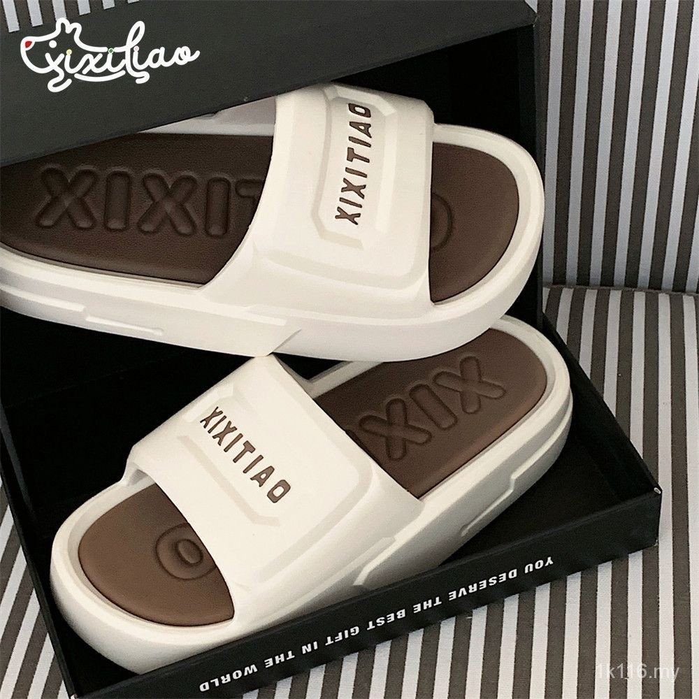 Sandals Slippers Fashion Outdoor Stepping on Shit Anti-slip Color ...