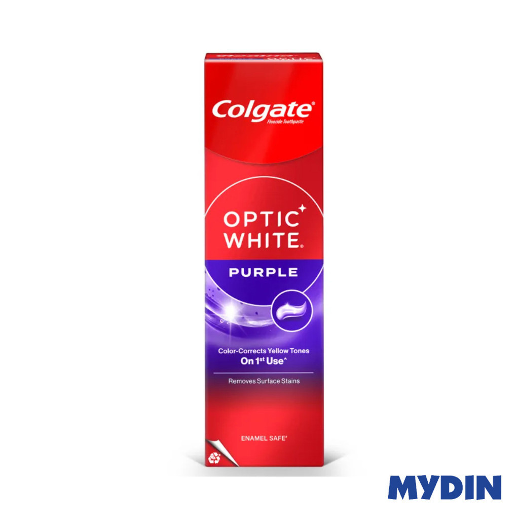 Colgate Toothpaste Optic Purple White (100g) | Shopee Malaysia