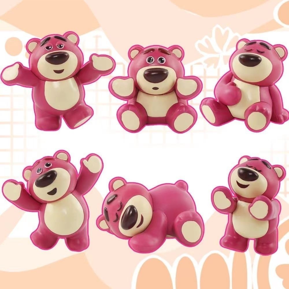 Lotso Blind Box Daily Life Series Home Decor Table Ornaments Dashboard ...