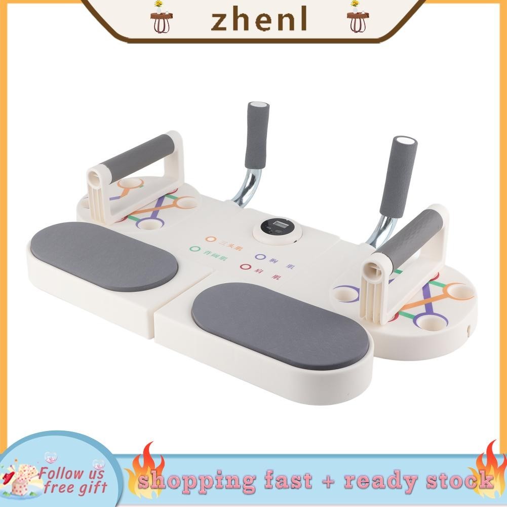 Zhenl Plank Push Up Trainer ABS TPE Safe Timer Stable Board Core for ...