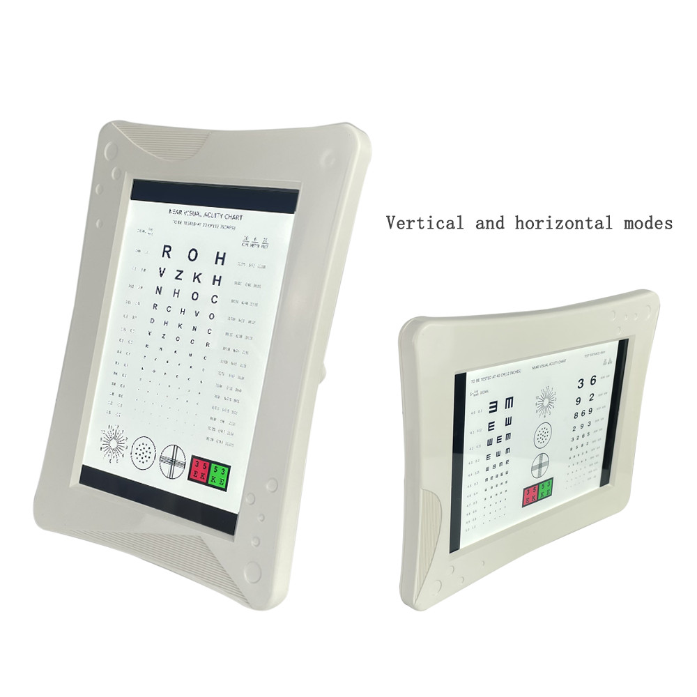 Ophthalmic Equipment Near Vision Chart with LED Light High Quality Far ...