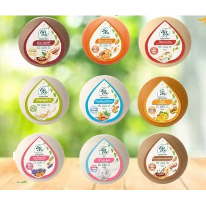 Thai IngOn Natural Herbal Soap 160g | Shopee Malaysia