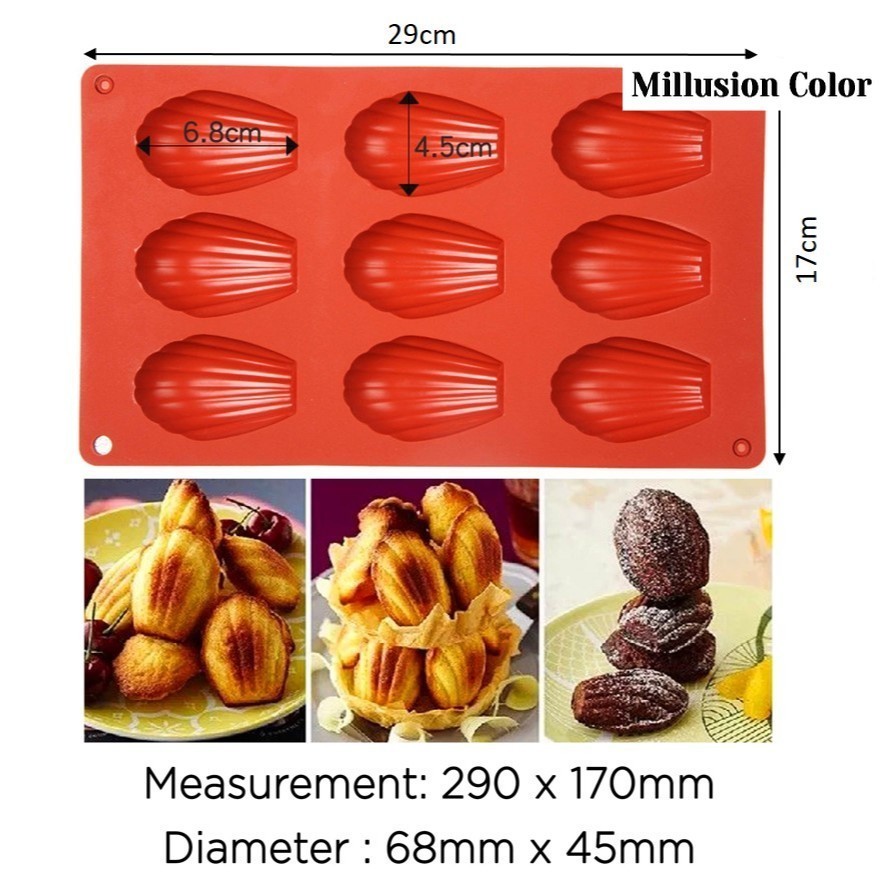 Silicone 6 Cavity /8 Cavity /18 Cavity Silicon Donut Mould / Acuan ...