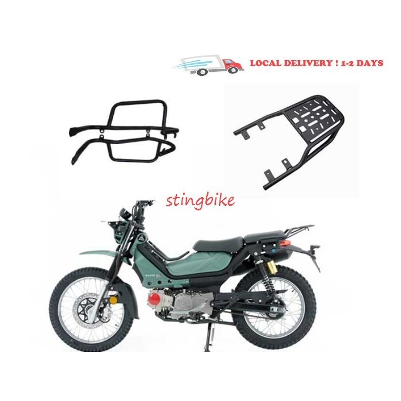 aveta ranger max 130 crash bar and rack | Shopee Malaysia