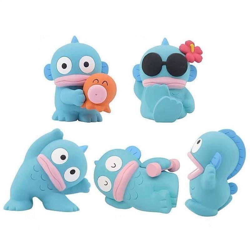 Hanton Cute Half Fish Half Mermaid Gacha Figures Transforming Series ...