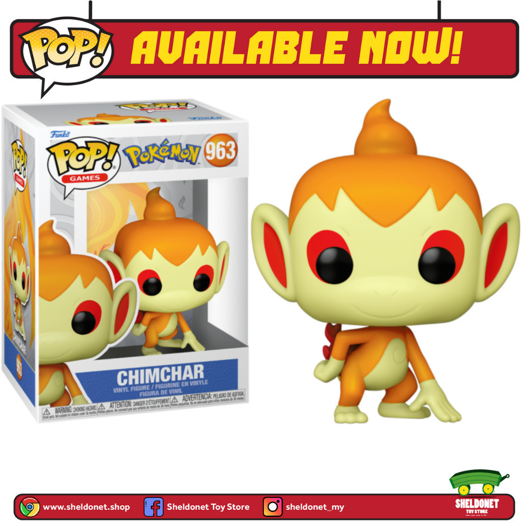 Funko Pop! Games: Pokemon - Chimchar | Shopee Malaysia