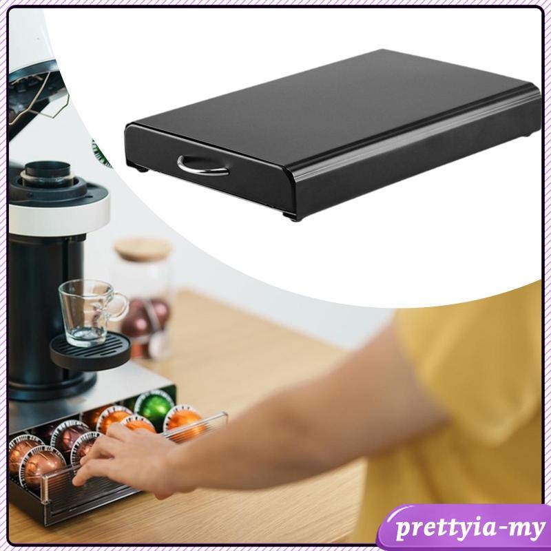 [PrettyiaMY] Coffee Pod Storage Drawer Capsule Drawer Coffee Station ...