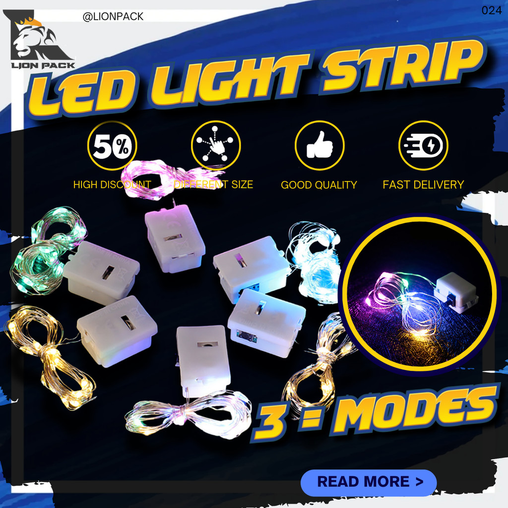 LIONPACK LED Light Strip Gift Box Lampu LED Kotak Hadiah Lampu Hiasan ...