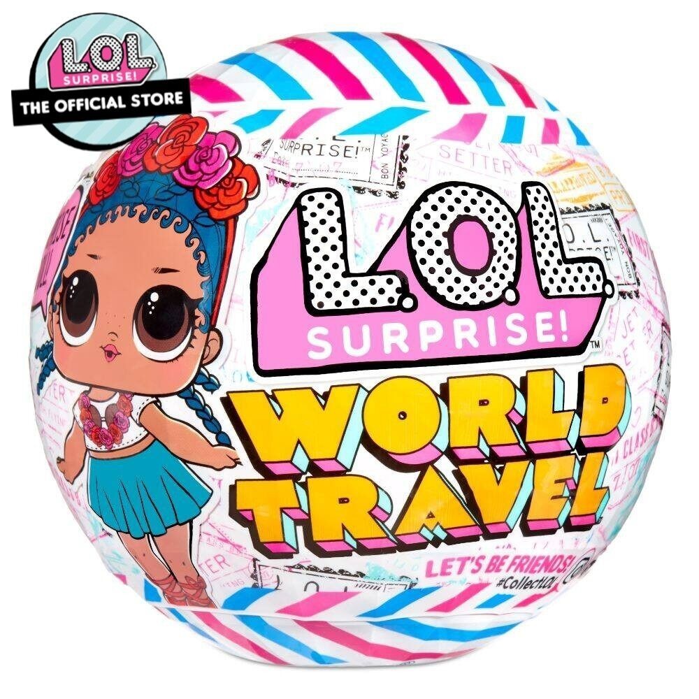 (External Packaging Damaged) LOL Surprise World Travel Dolls | Shopee ...